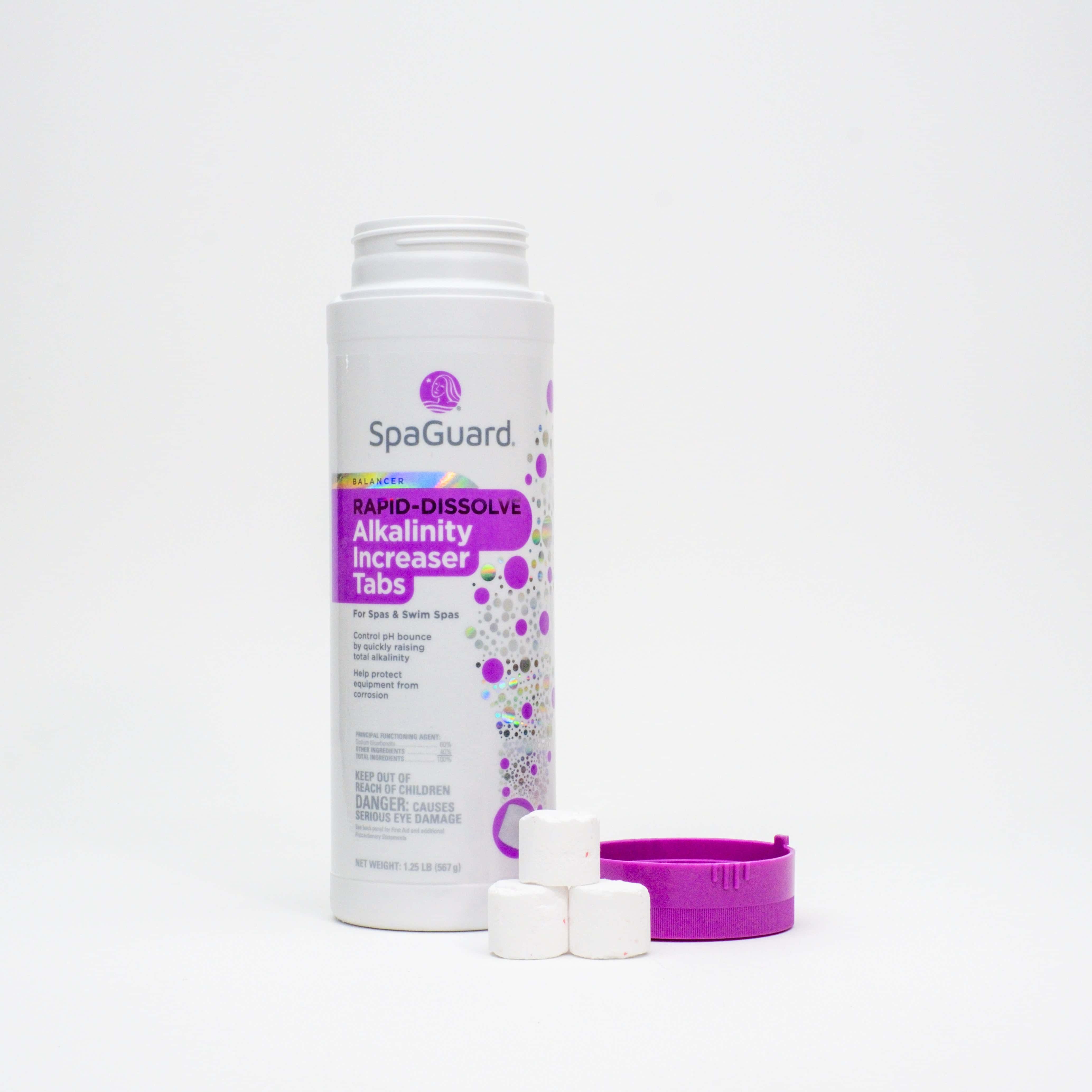 SpaGuard Rapid Dissolve Alkalinity Increaser Tablets for Spas and Swim ...